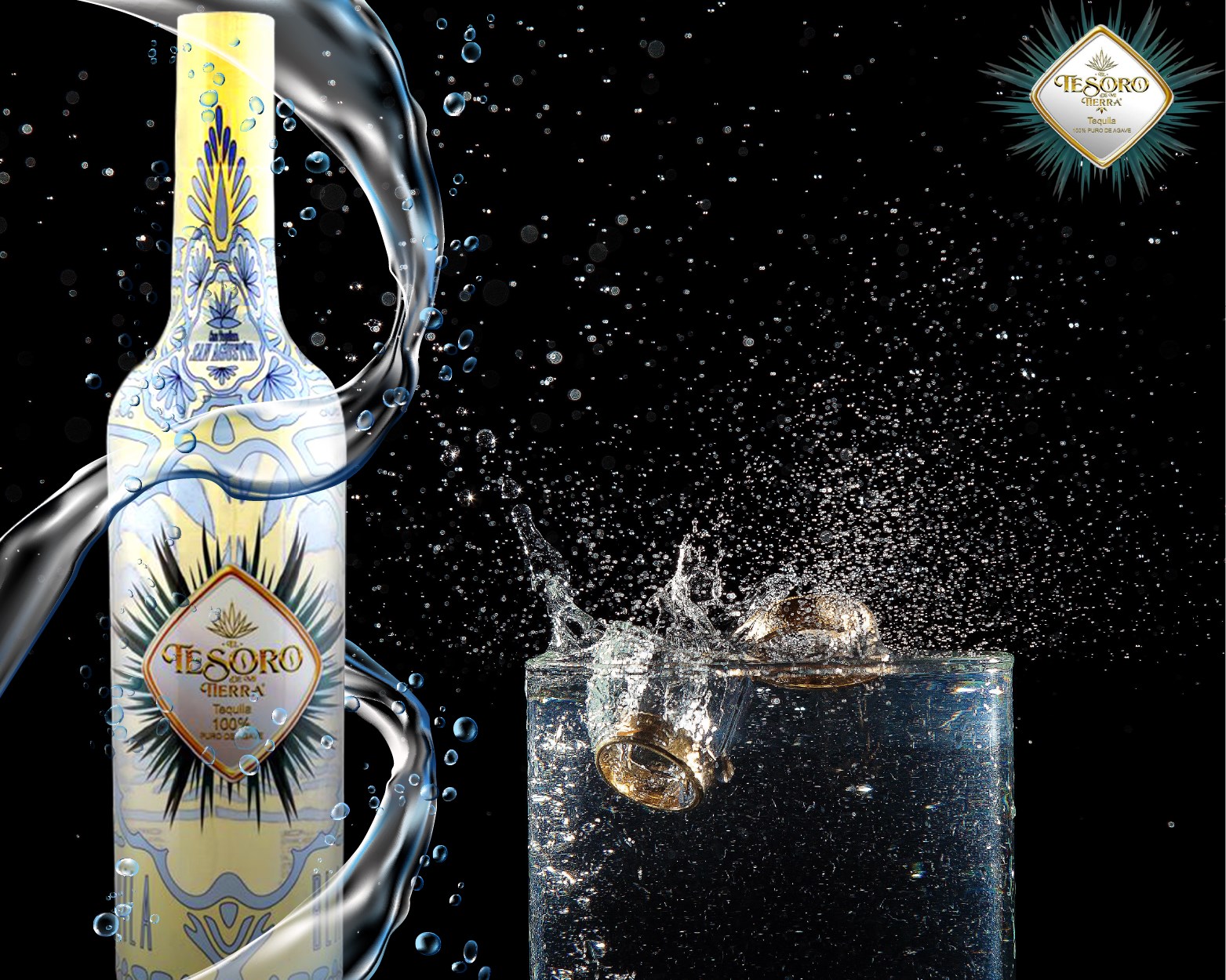 Tequila Blanco El Tesoro de mi Tierra $4920 - CID Negocios