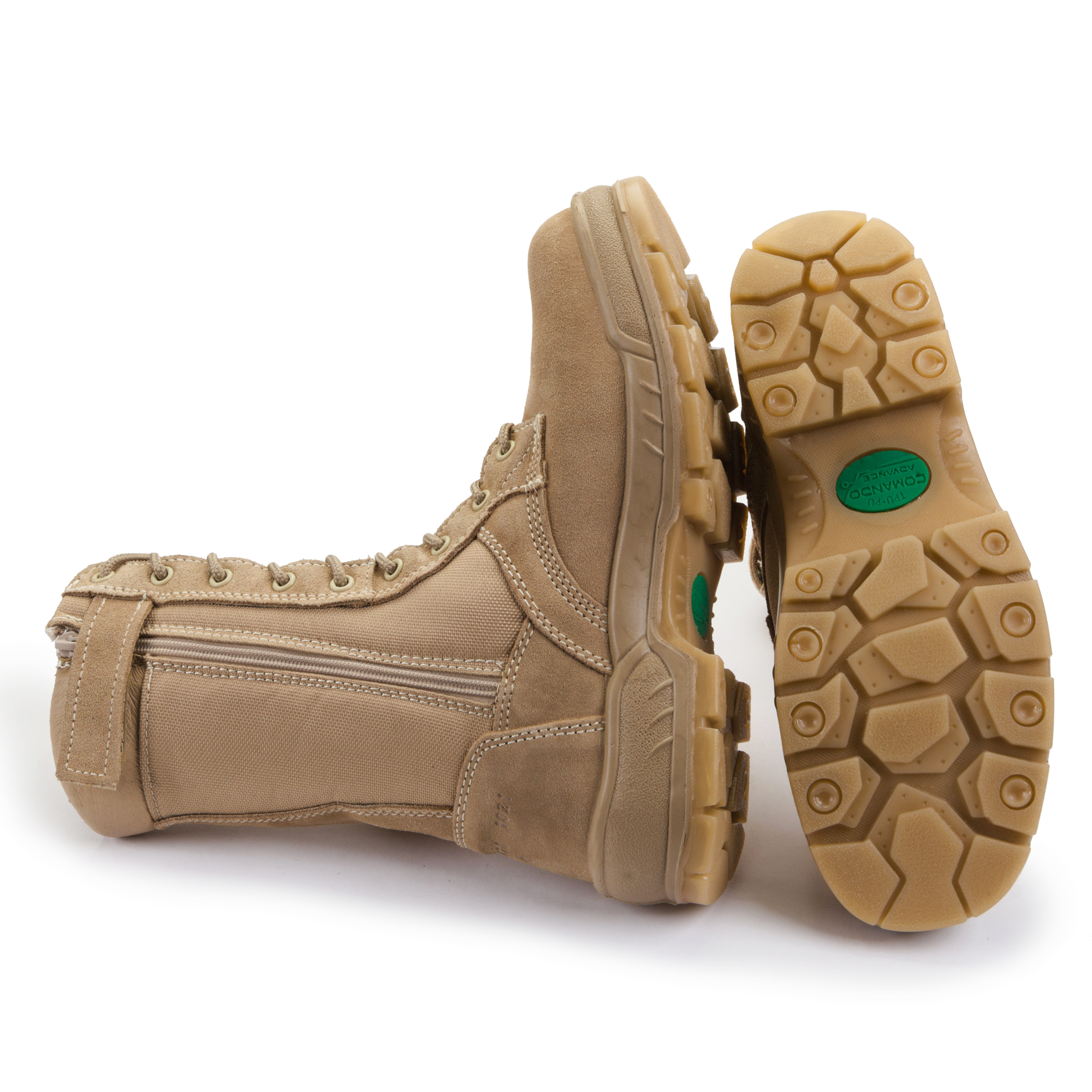Grupo Industrial Comando-Bota Alta, Tactico Militar 7518 color Beige-$940