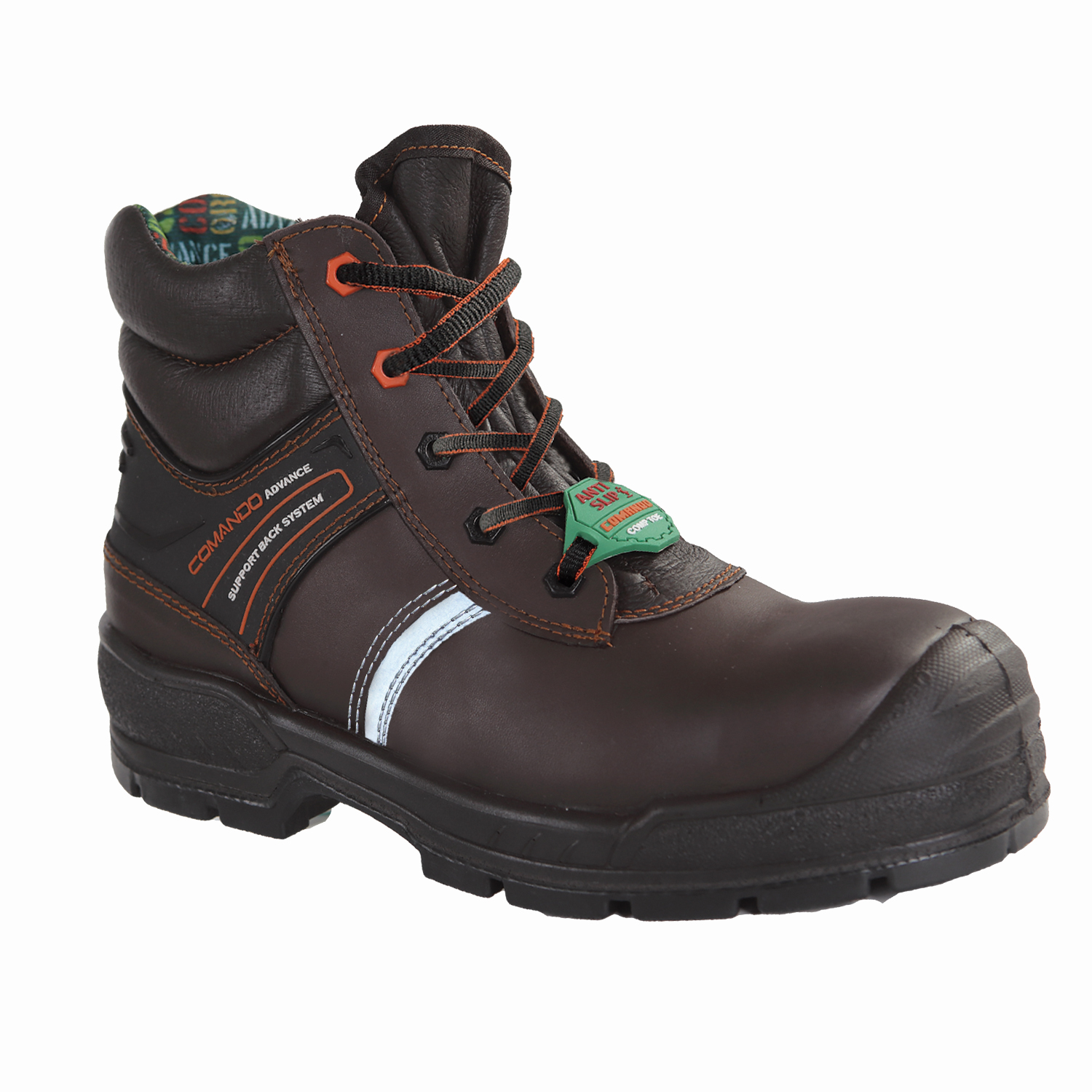 Grupo Industrial Comando-Calzado Industrial 706, 100% Piel, Suela de ...